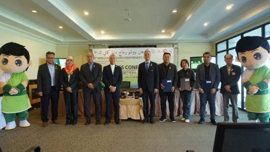 Press Conference for the 9th World Junior Wushu Championships ...